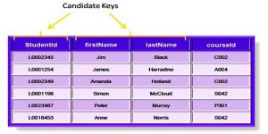 Candidate Key - QS Study
